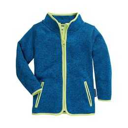 Playshoes Fleecejacke in Blau - 40% | Gr&ouml;&szlig;e 74 | Babyjacken