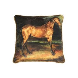 MARS & MORE Mars & More Kissen "Horse" in Braun - (L)45 x (B)45 cm - 23% | Dekokissen