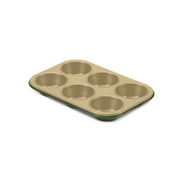 Guardini Muffinform in Beige/ Gr&uuml;n - (B)27 x (H)18,5 x (T)3 cm - 43% | Kuechenhelfer