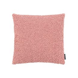 MAGMA Heimtex Kissenh&uuml;lle "Teddy" in Rosa - (L)50 x (B)50 cm - 44% | Dekokissen