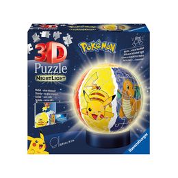 Ravensburger 72tlg. 3D-Puzzle "Nachtlicht Pok&eacute;mon" - ab 6 Jahren - 29% | Gesellschaftsspiele