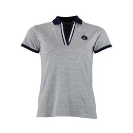Peak Mountain Poloshirt in Grau - 63% | Gr&ouml;&szlig;e L | Damen-tops