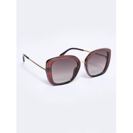 Big Star Damen-Sonnenbrille in Hellbraun/ Grau - 37% | Damen-brillen