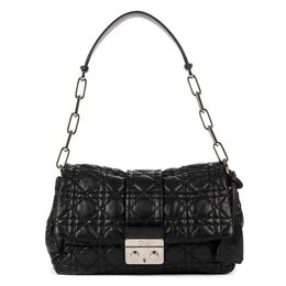 Dior Leder-Schultertasche in Schwarz - (B)25 x (H)15 x (T)11 cm - 41% | Damen-taschen