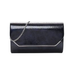 Tamaris Clutch "Amalia Finish" in Dunkelblau - (B)22 x (H)13 x (T)4 cm - 66% | Damen-taschen