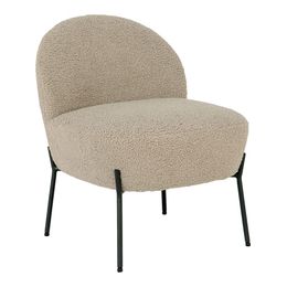 House Nordic Sessel "Merida" in Beige - (B)66 x (H)71 x (T)57 cm - 63% | Sitzmoebel