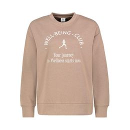 Sublevel Sweatshirt in Beige - 70% | Gr&ouml;&szlig;e S | Damen-sweatshirts-jacken