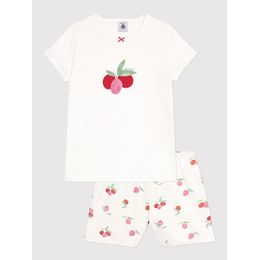 Petit Bateau Pyjama in Wei&szlig; - 48% | Gr&ouml;&szlig;e 92 | Baby-waesche