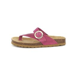 BABUNKERS Family Leder-Zehentrenner in Pink - 37% | Gr&ouml;&szlig;e 39 | Damen-sandalen