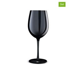 Chef Cuisine 4er-Set: Kelchglas in Schwarz - 550 ml - 58% | Gedeckter-tisch