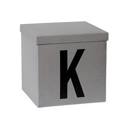 STORE IT! STORE IT Aufbewahrungskiste "K" in Grau - (B)30 x (H)30 x (T)30 cm - 32% | Kisten-koerbe