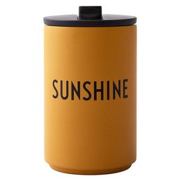 Design Letters Thermobecher "Sunshine" in Orange - 350 ml - 73% | Damen-outdoor-ausruestung