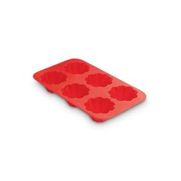 Guardini Silikon-Muffinform in Rot - (B)29 x (H)17 x (T)3,5 cm - 30% | Kuechenhelfer