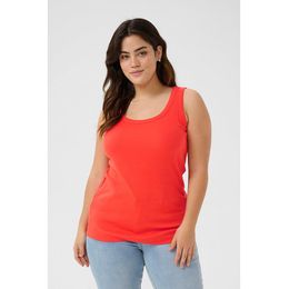 Kaffe Top in Rot - 43% | Gr&ouml;&szlig;e M | Damen-tops