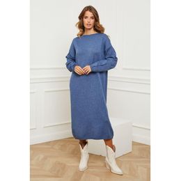 Jos&eacute;fine Strickkleid "Fastidius" in Blau - 73% | Gr&ouml;&szlig;e L | Damen-kleider