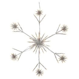 STAR TRADING LED-Silhouette "Flower Snowflake" in Wei&szlig; - &Oslash; 60 cm - 19% | Lichterketten-dekobeleuchtung