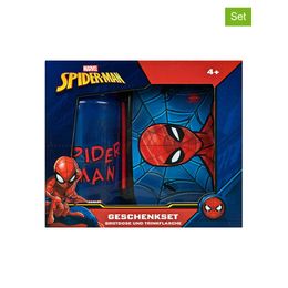 Scooli 2tlg. Set: Brotzeitdose und Trinkflasche "Spider-Man" in Blau/ Rot - 13% | Aufbewahren-servieren