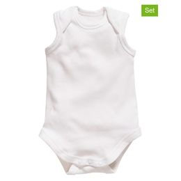 Playshoes 3er-Set: Bodys in Wei&szlig; - 50% | Gr&ouml;&szlig;e 62/68 | Baby-bodys