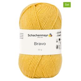 Schachenmayr since 1822 20er-Set: Kunstfasergarne ''Bravo Color'' in Gelb - 20 x 50 g - 45% | Kreativbedarf-diy
