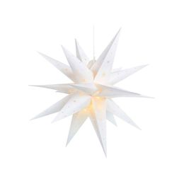 Markslj&ouml;d LED-Dekoobjekt "Vectra" in Wei&szlig; - (B)60 x (H)60 x (T)60 cm - 21% | Wohndekoration