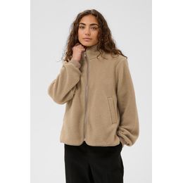 Culture Fleece Jacket 'Pilota' female Beige size XL
