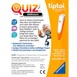 Ravensburger Spiel &raquo;tiptoi Quiz Weltraum&laquo; Made in Europe bunt Spiel