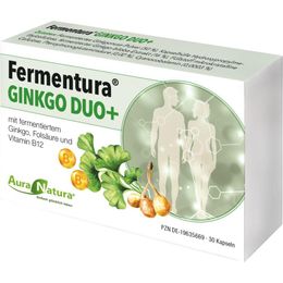 Auranatura Fermentura Ginkgo Duo+ Kapseln 30 St