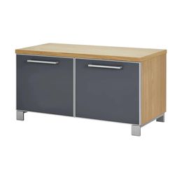 M&ouml;bel Kraft Garderobenbank - grau - Materialmix - 84 cm - 45 cm - cm 40,0 - M&ouml;bel Kraft