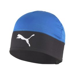 Puma M&uuml;tze "TeamLIGA Beanie Jr" in Blau | Gr.: onesize