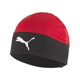 Puma M&uuml;tze "TeamLIGA Beanie Jr" in Rot | Gr.: onesize