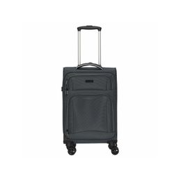 d&n D&N Travel Line 9204 - 4-Rollen-Kabinentrolley S 55 cm (grau) in grau | Gr.: onesize
