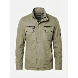 KOROSHI Leichte kurze Baumwolljacke in grun | Gr.: S