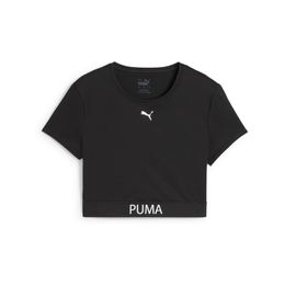 Puma T-Shirt "W STRONG TEE - Short" in Schwarz | Gr.: L