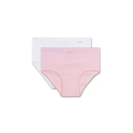 Sanetta Slip 2er Pack in Wei&szlig;/Rosa | Gr.: 104