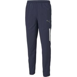 Puma Sporthose "TeamLIGA Sideline Pants" in Blau | Gr.: S