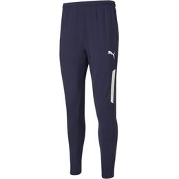 Puma Sporthose "TeamLIGA Training Pants Pro" in Blau | Gr.: L
