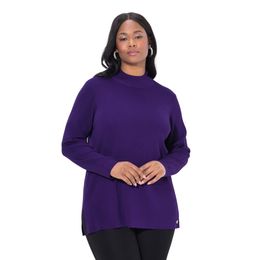 Ulla Popken Pullover in dunkle lilie | Gr.: 58-60
