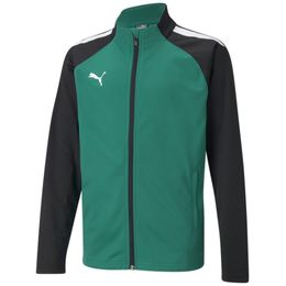 Puma Trainingsjacke "TeamLIGA Training Jacket Jr" in Gr&uuml;n | Gr.: 152
