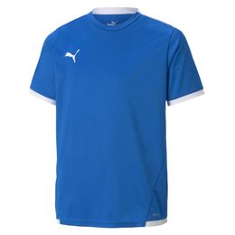 Puma Sportshirt "TeamLIGA Jersey Jr" in Blau | Gr.: 152