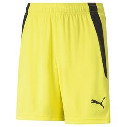 Puma Sporthose "TeamLIGA Shorts Jr" in Gelb | Gr.: 164