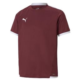 Puma Sportshirt "TeamLIGA Jersey Jr" in Rot | Gr.: 164