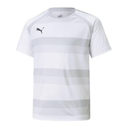 Puma Sportshirt "TeamVISION Jersey Jr" in Wei&szlig; | Gr.: 140