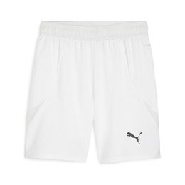 Puma Sporthose "TeamFinal Shorts" in Wei&szlig; | Gr.: M