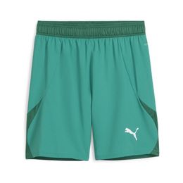 Puma Sporthose "TeamFinal Shorts" in Gr&uuml;n | Gr.: S