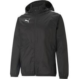 Puma Trainingsjacke "TeamLIGA All Weather Jacket" in Schwarz | Gr.: M