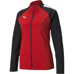 Puma Trainingsjacke "TeamLIGA Training Jacket W" in Rot | Gr.: M
