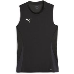 Puma Sportshirt "TeamGoal Sleeveless Jersey Wmns" in Schwarz | Gr.: XS