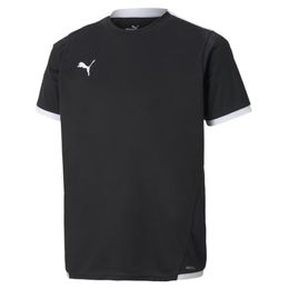 Puma Sportshirt "TeamLIGA Jersey Jr" in Schwarz | Gr.: 116