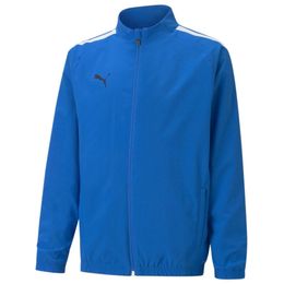 Puma Jacke "TeamLIGA Sideline Jacket Jr" in Blau | Gr.: 140