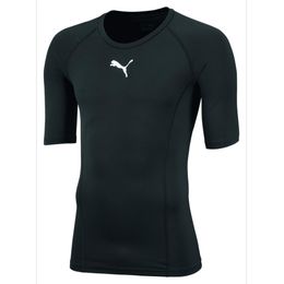 Puma T-Shirt "LIGA Baselayer Tee SS Jr" in Schwarz | Gr.: 116
